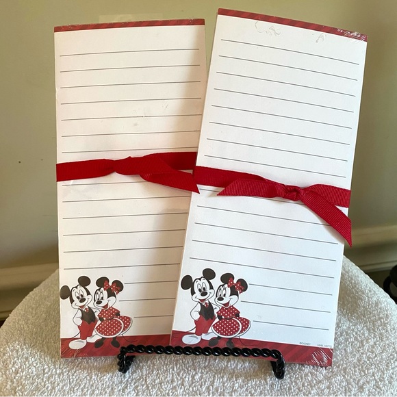 Disney | Office | Disney X Hallmark Mickey And Minnie Mouse Notepad Set ...